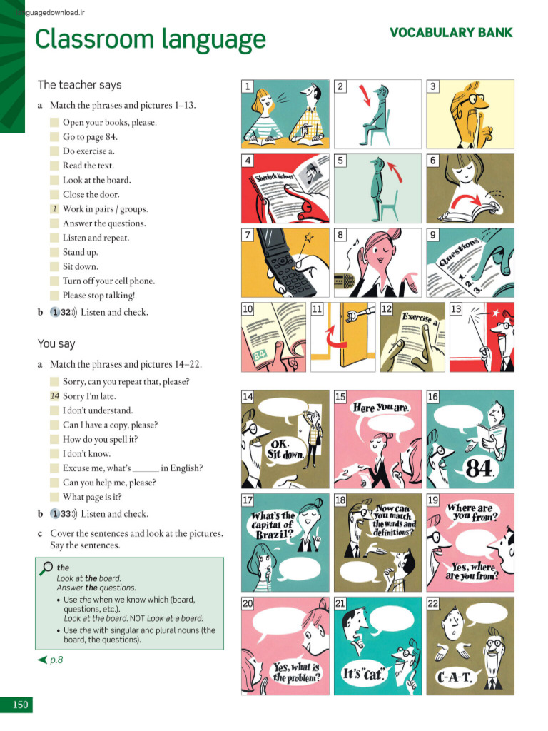 Classroom Language | PDF