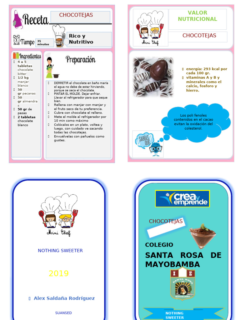 Diptico Final Alex 5º B | PDF