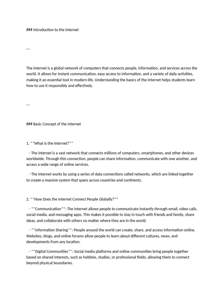 Ict Pamphlet Jss1 Third Term | PDF | Microsoft Excel | Internet