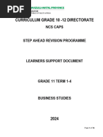 Business Studies Grade 11 TERM 2 Notes 2023 | PDF | Marketing | Goods