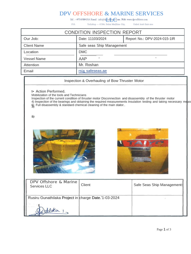 DPV-2024-015-1IR-1 | PDF | Shipping | Water Transport