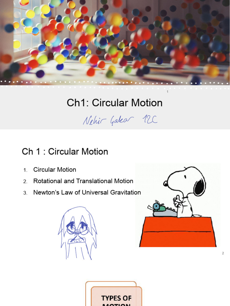 Understanding Circular Motion Concepts | PDF | Acceleration | Force