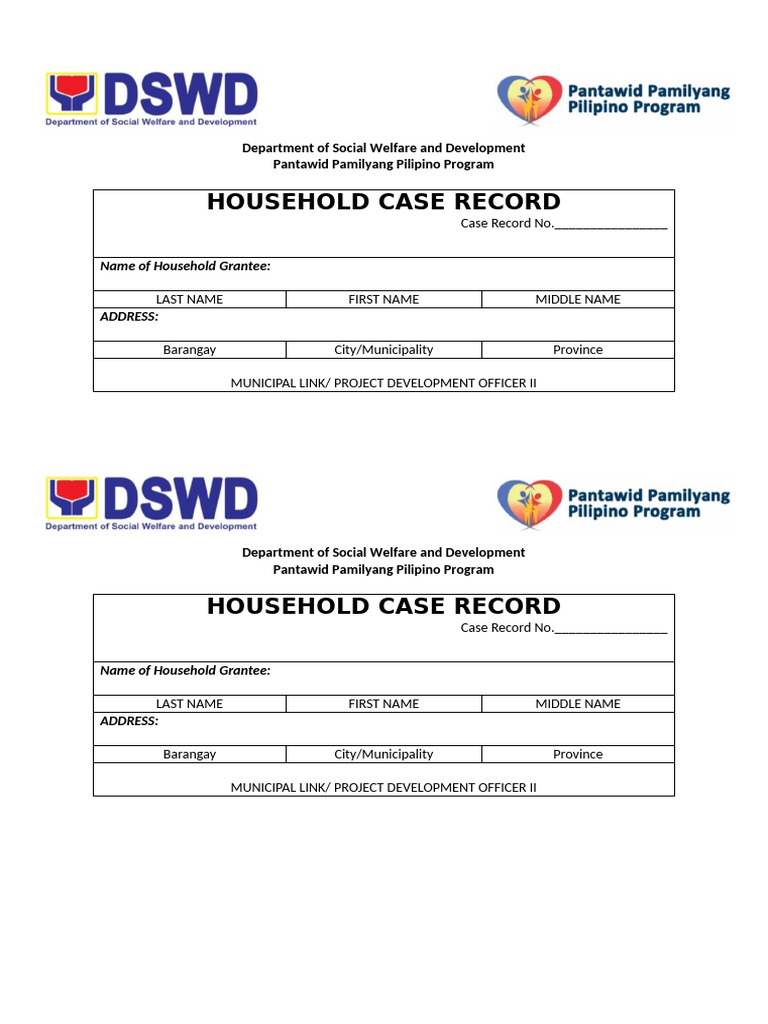 Case Folder Cover | PDF