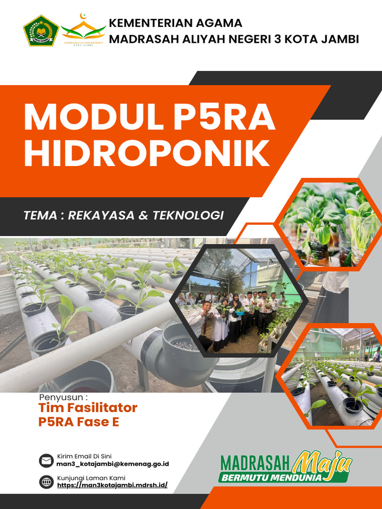 Modul P5p2ra Tema 1 Hidroponik Fase e | PDF | Sains & Matematika