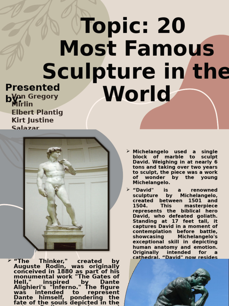Topic 20 | PDF | Sculpture