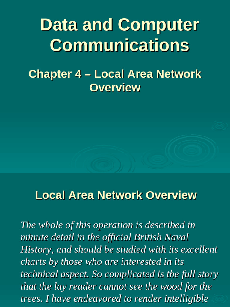 Local Area Network Overview and Topologies | PDF | Network Topology ...
