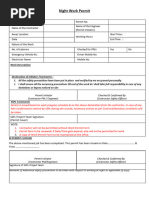 Construction Permit Log Sheet | PDF