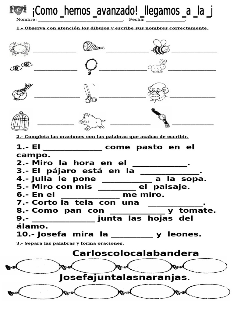 Consonante J | PDF | Hogar, jardinería y bricolaje