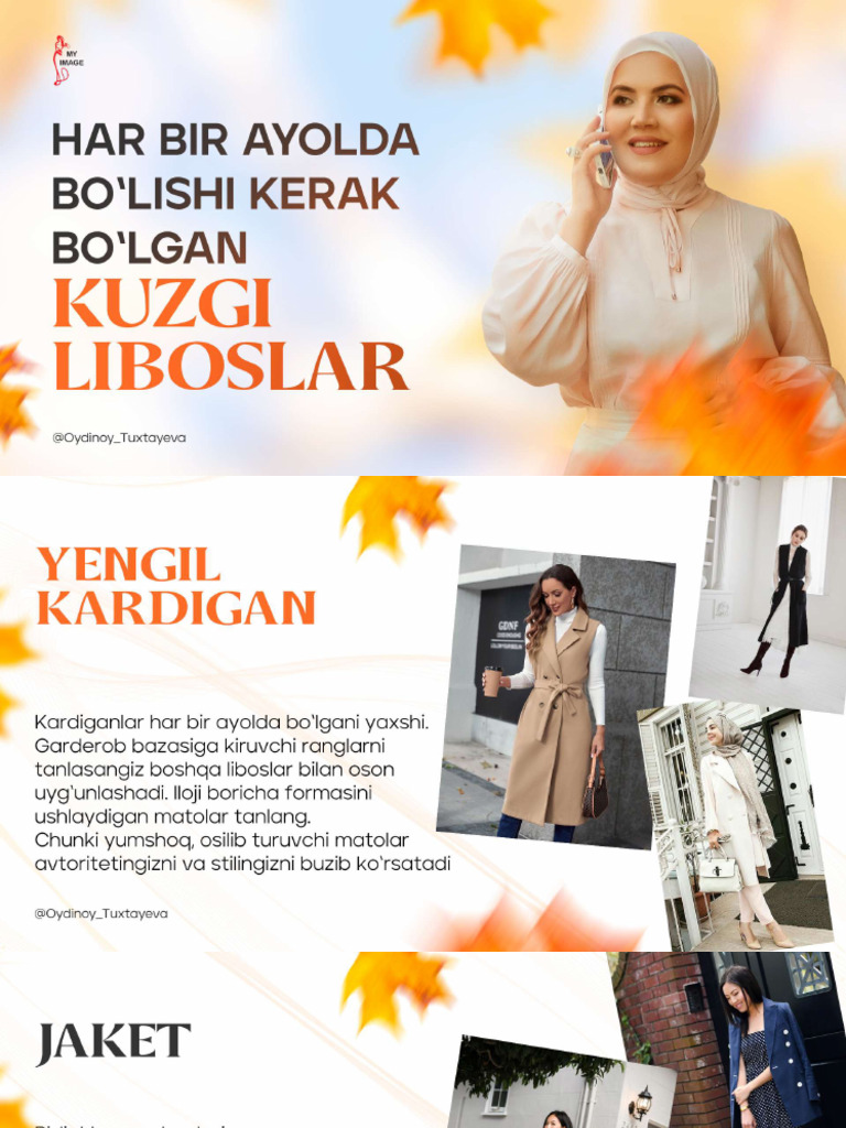 Kuzgi Liboslar CheckList | PDF