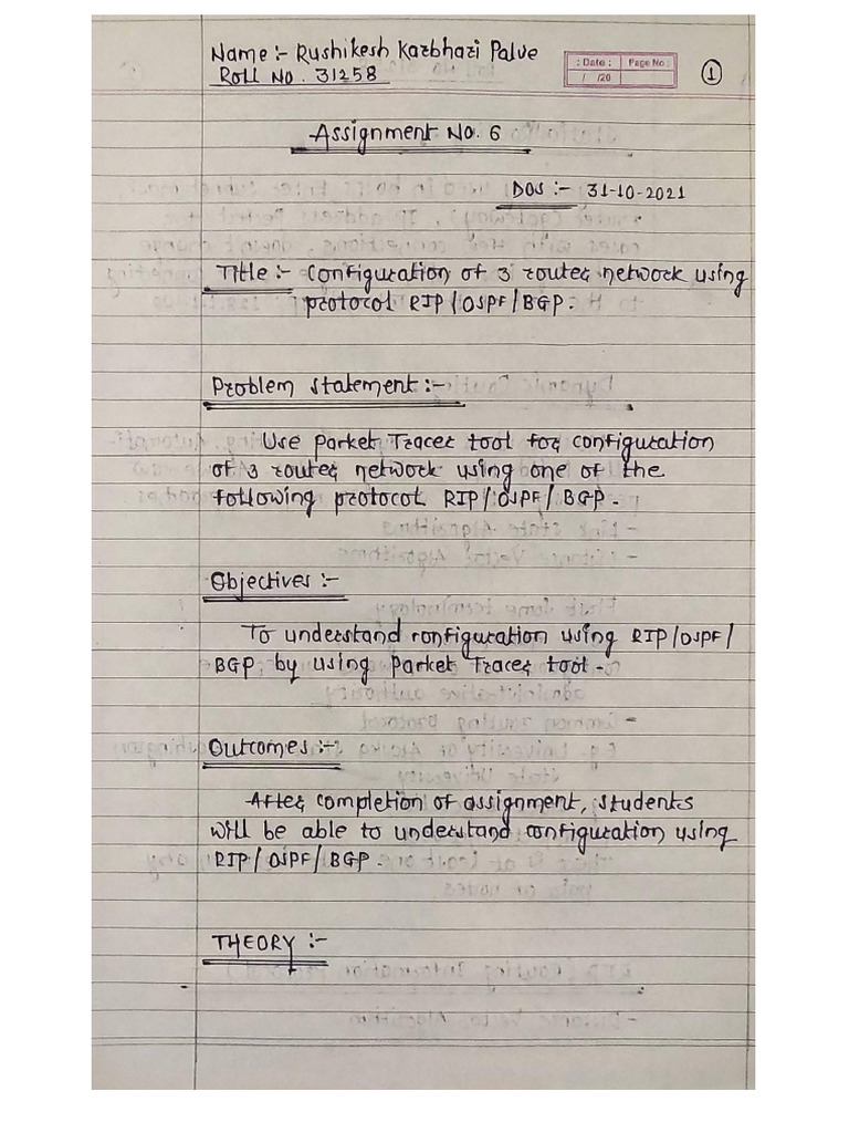 CNSL AssignmentNo B2 | PDF