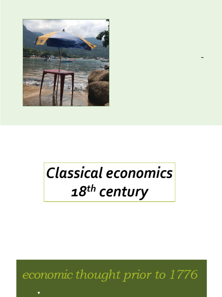 1.5 - Evolution of Economic Thinking | PDF | Economics | Monetarism