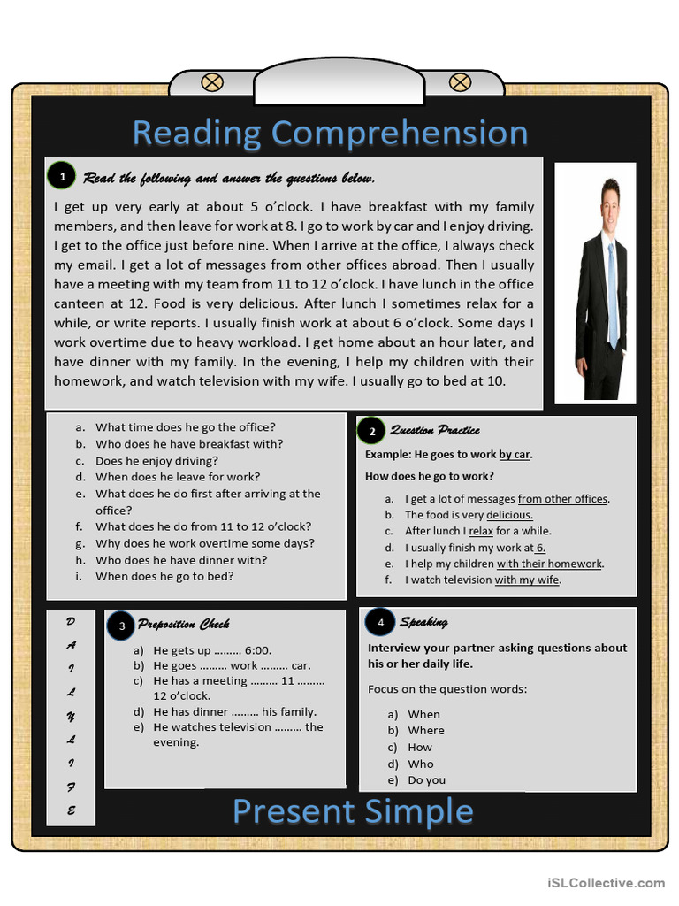 present simple 2 | PDF | Meal