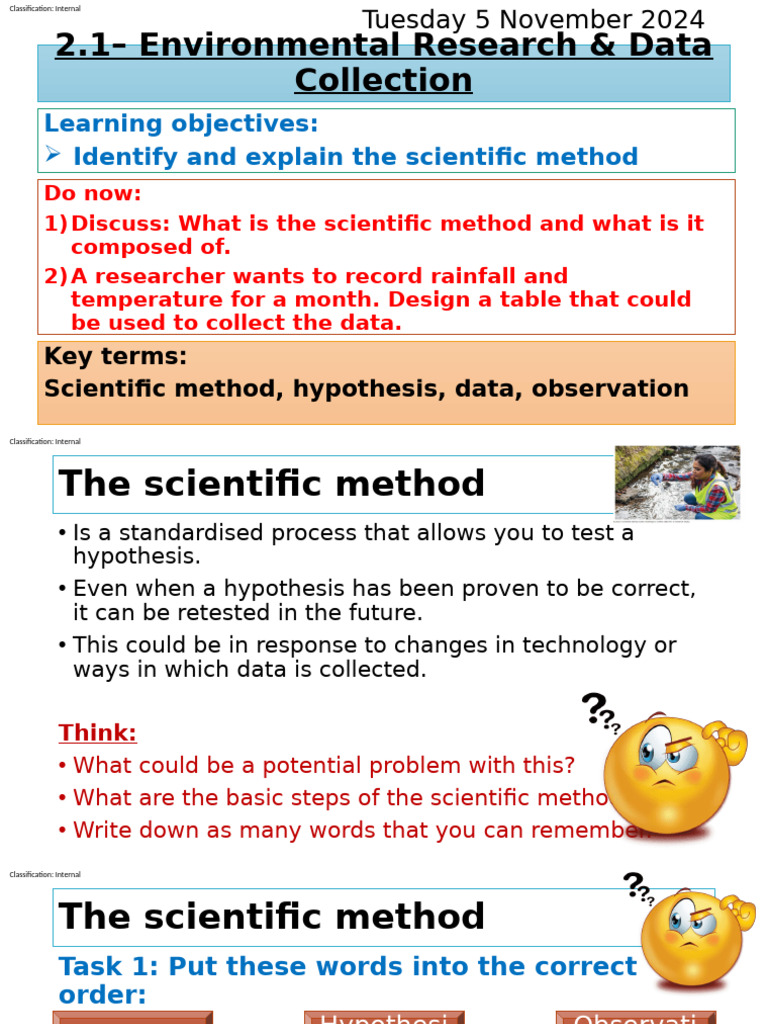2.1 - The Scientific Method | PDF | Quantitative Research | Hypothesis