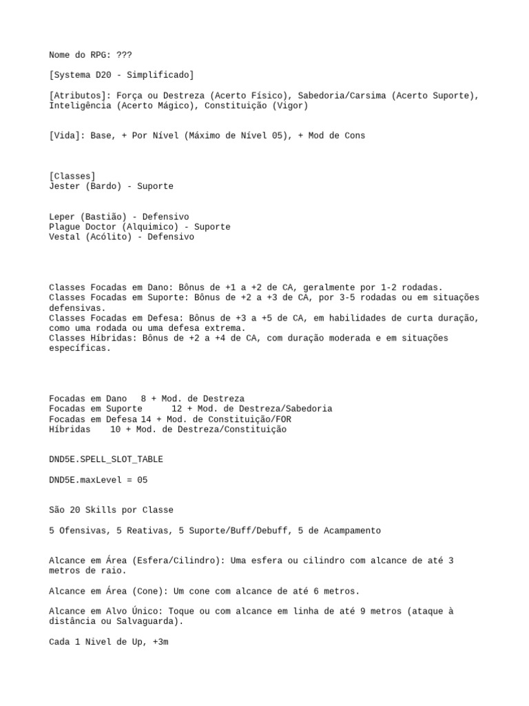 Projeto Medieval | PDF