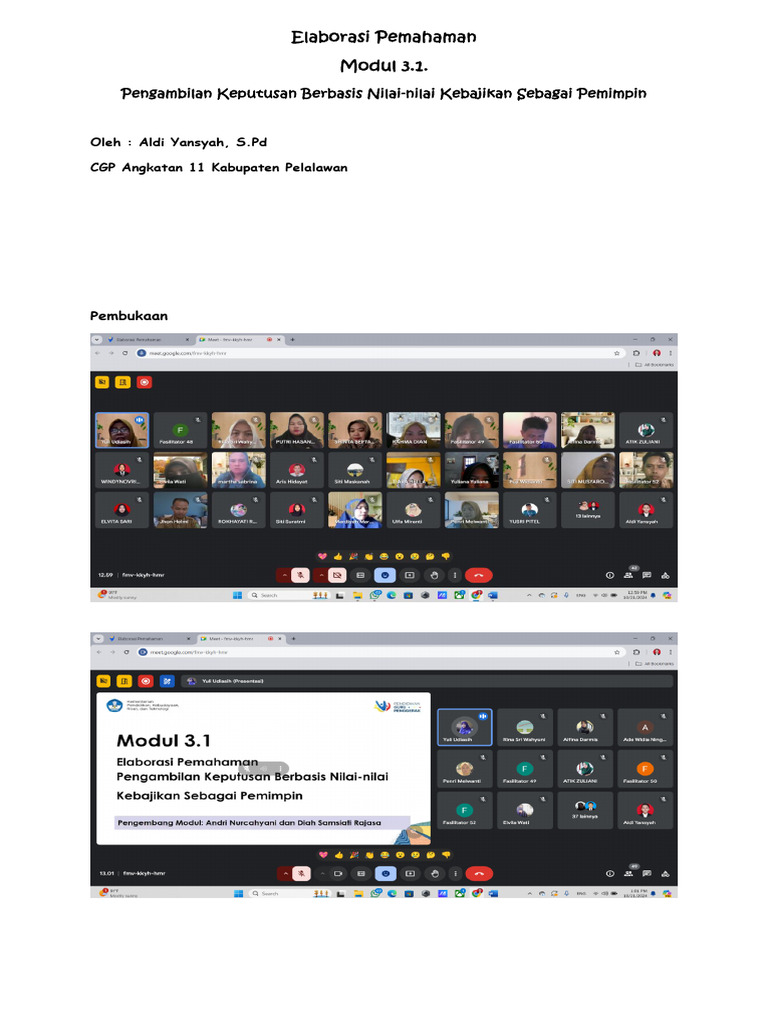 Elaborasi Pemahaman 3.1 - Aldi Yansyah | PDF
