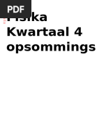 Graad 7 - NW - Kwartaal 3 Vraestel | PDF