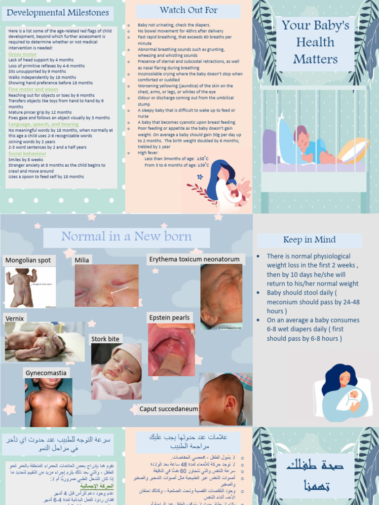 Pamphlet English Baby | PDF