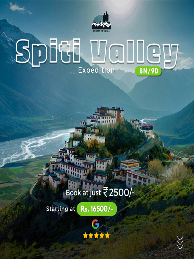 8N - 9D Summer Spiti Backpacking | PDF