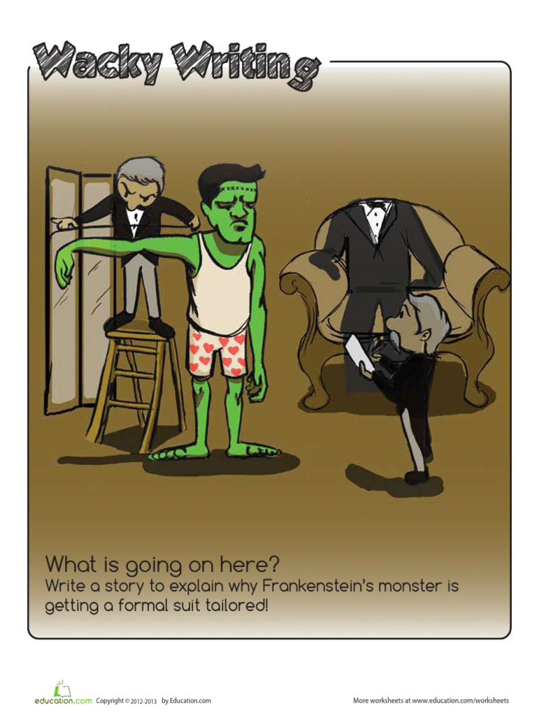 Frankenstein Writing Prompt | PDF | Language Arts & Discipline