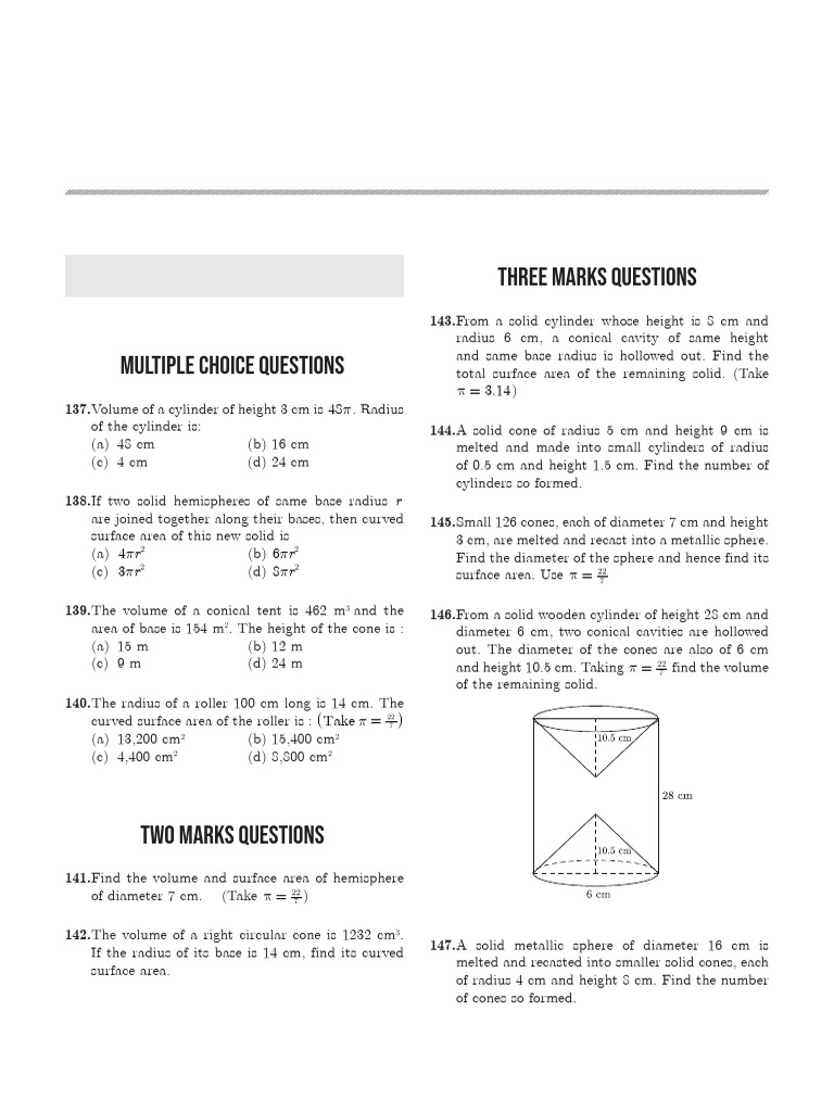CH 18 | PDF | Sphere | Area