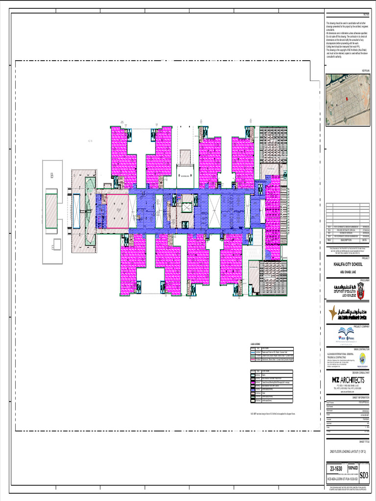 Kcs Mza l2 DRW ST PLN 10330 Sd3 2nd Floor Loading Layout (1 of 2) | PDF ...