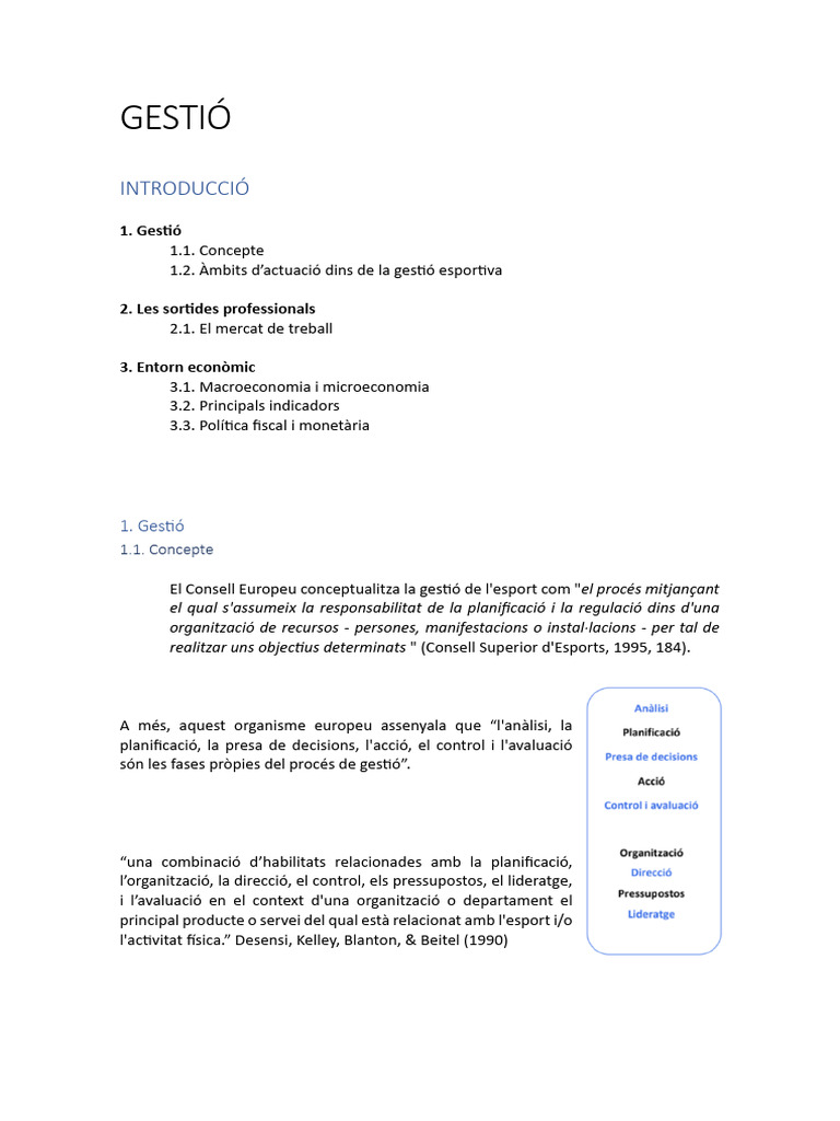 GESTIÓ | PDF