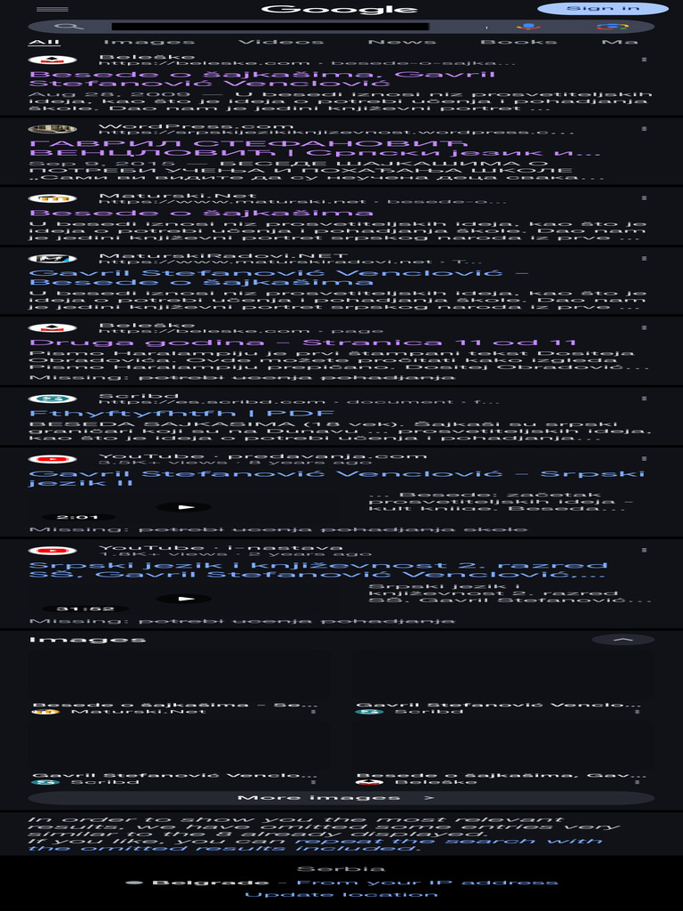 Besede Sajkasima o Potrebi Ucenja I Pohadjanja Skole - Google Search | PDF