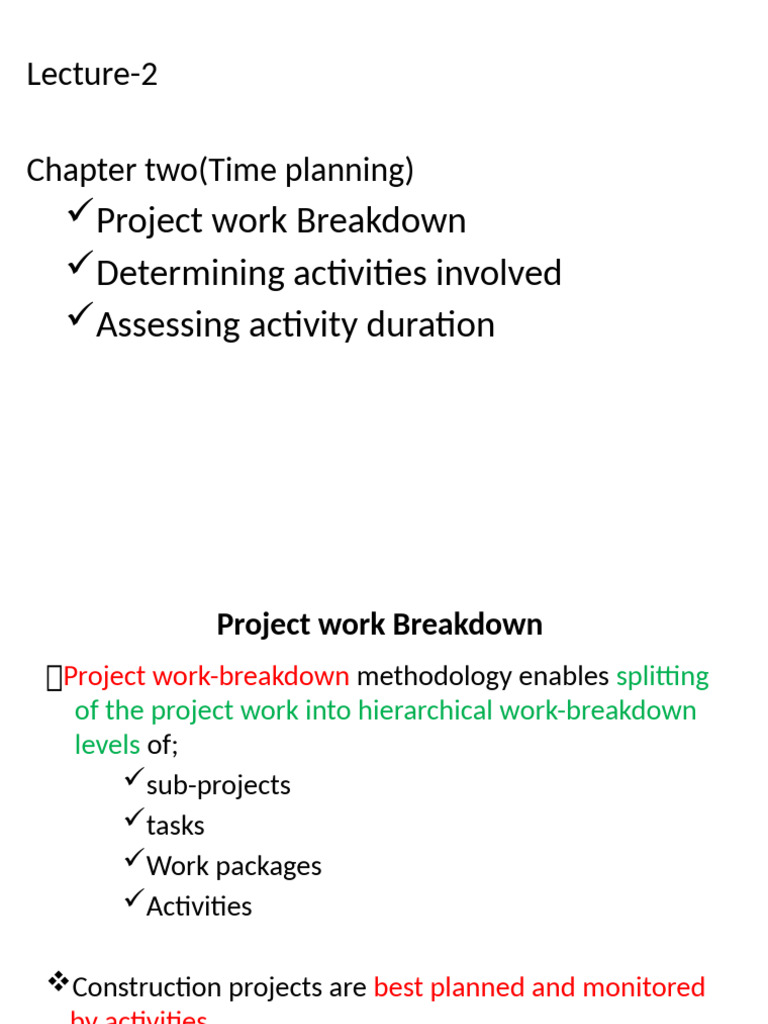 Construction Project Planning Guide | PDF | Specification (Technical ...