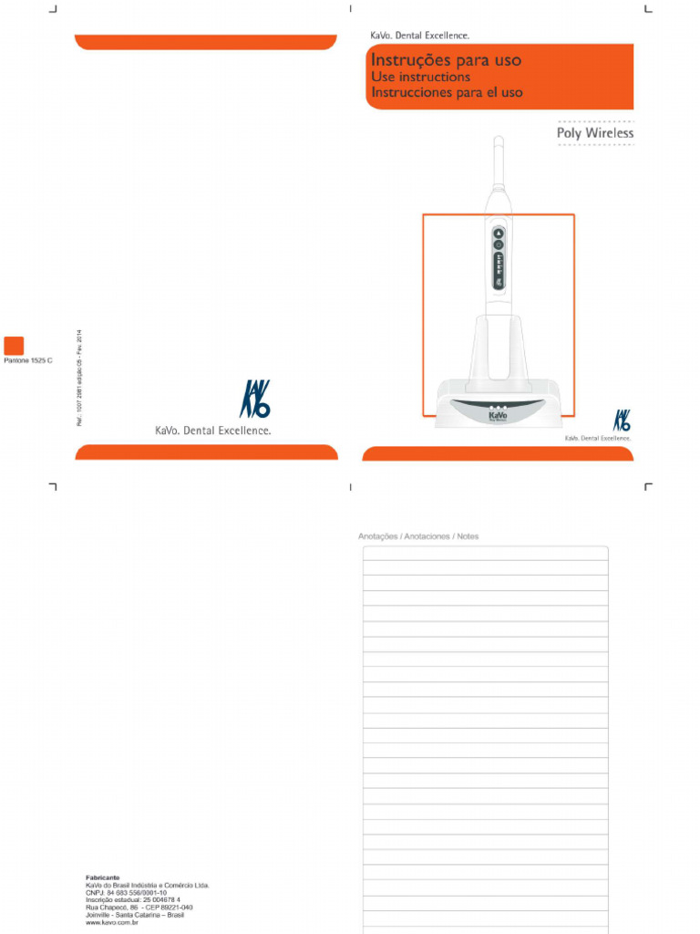 Manual Poly Wireless Kavo | PDF