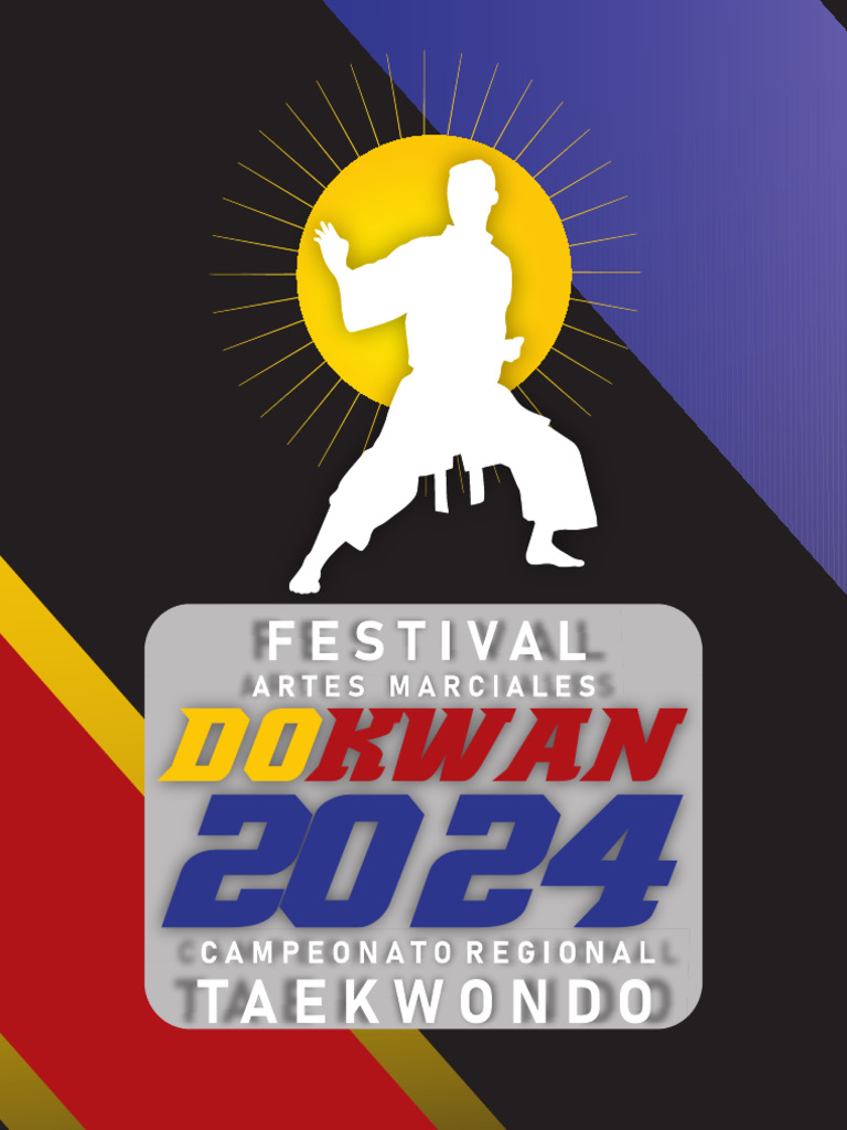 Invitacion Festival Taekwodo 2024 | PDF | Taekwondo | Deportes de combate