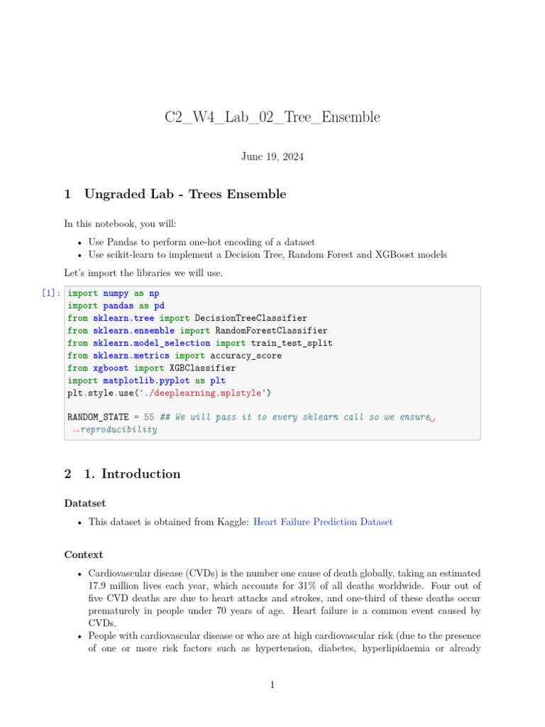 C2 W4 Lab 02 Tree Ensemble | PDF | Accuracy And Precision | Applied ...