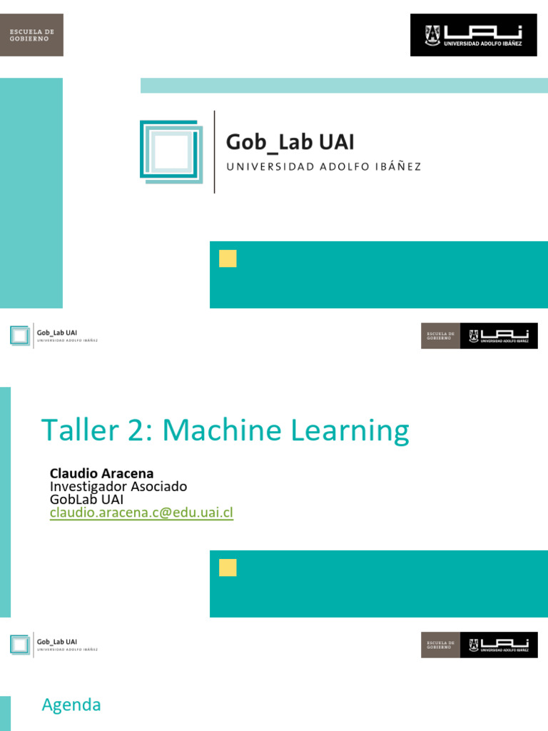 Taller 2 - Machine Learning - Claudio Aracena | PDF | Aprendizaje automático | Matemáticas Aplicadas
