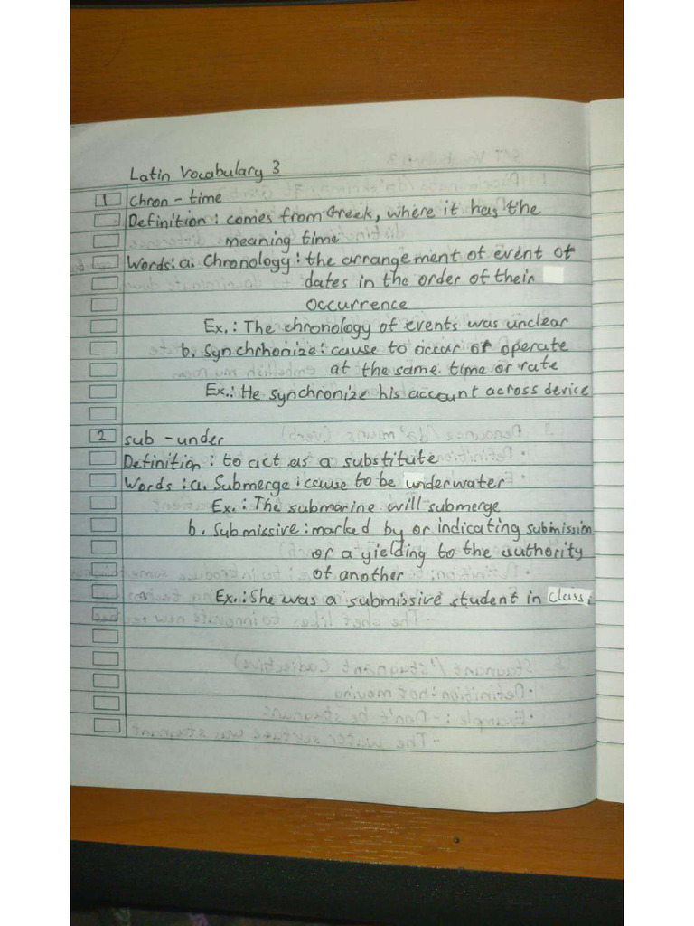 Latin Vocabulary 3 | PDF