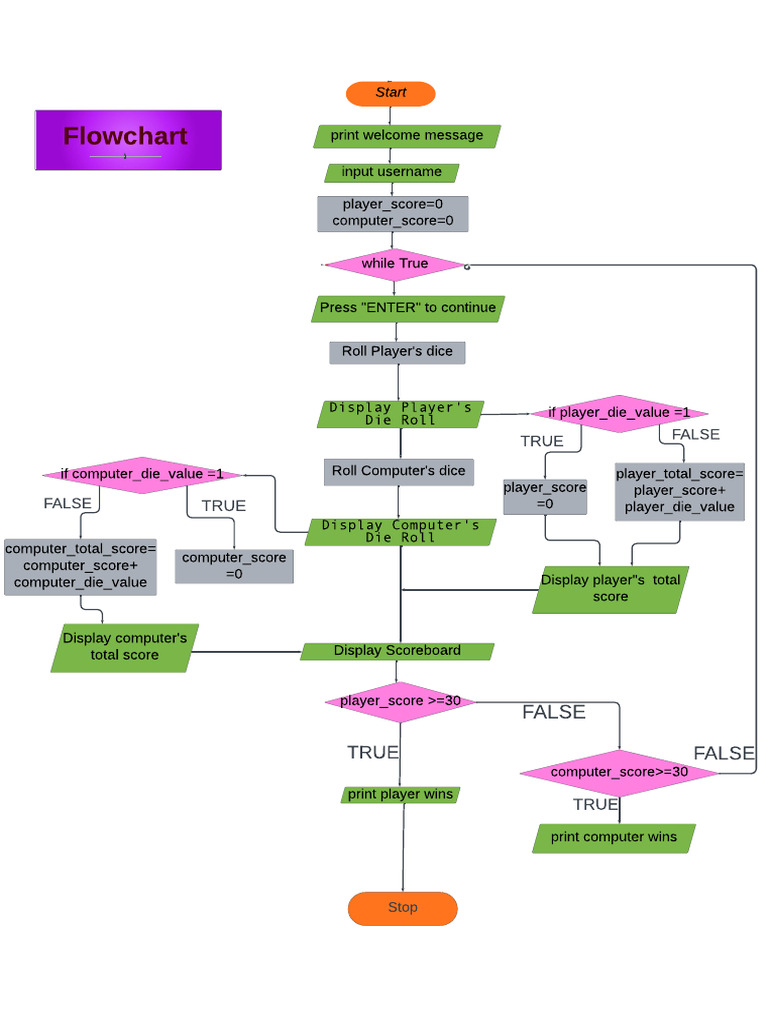 Flowchart Investigatory Project | PDF