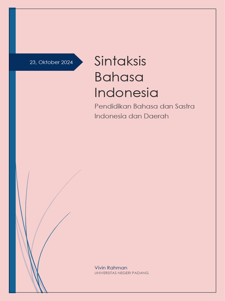 Catt Sintaksis Vivin | PDF