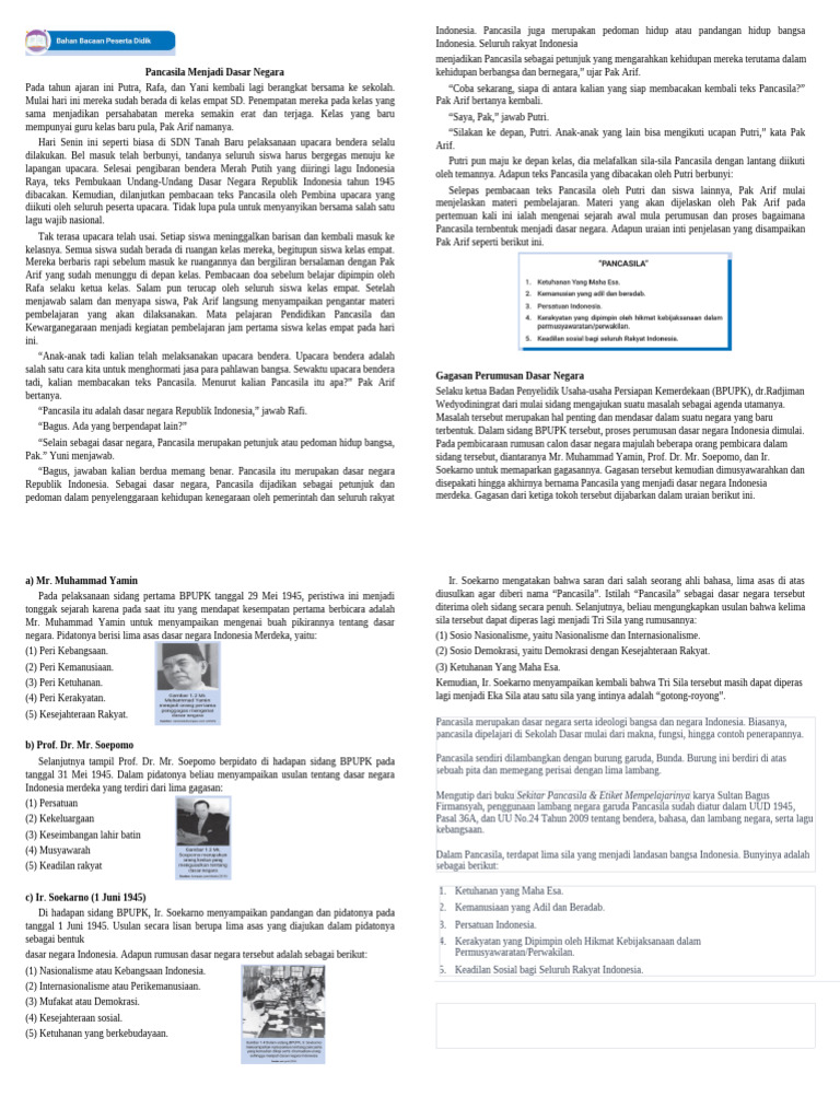 Materi Dan Tugas PPKN 4 | PDF