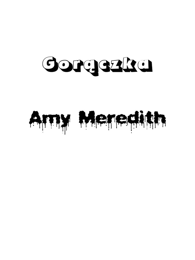 Meredith Amy - Dotyk Ciemności 03 - Gorączka | PDF