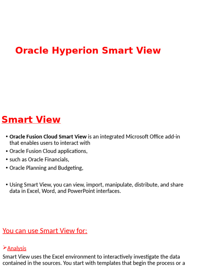 Smart View | PDF