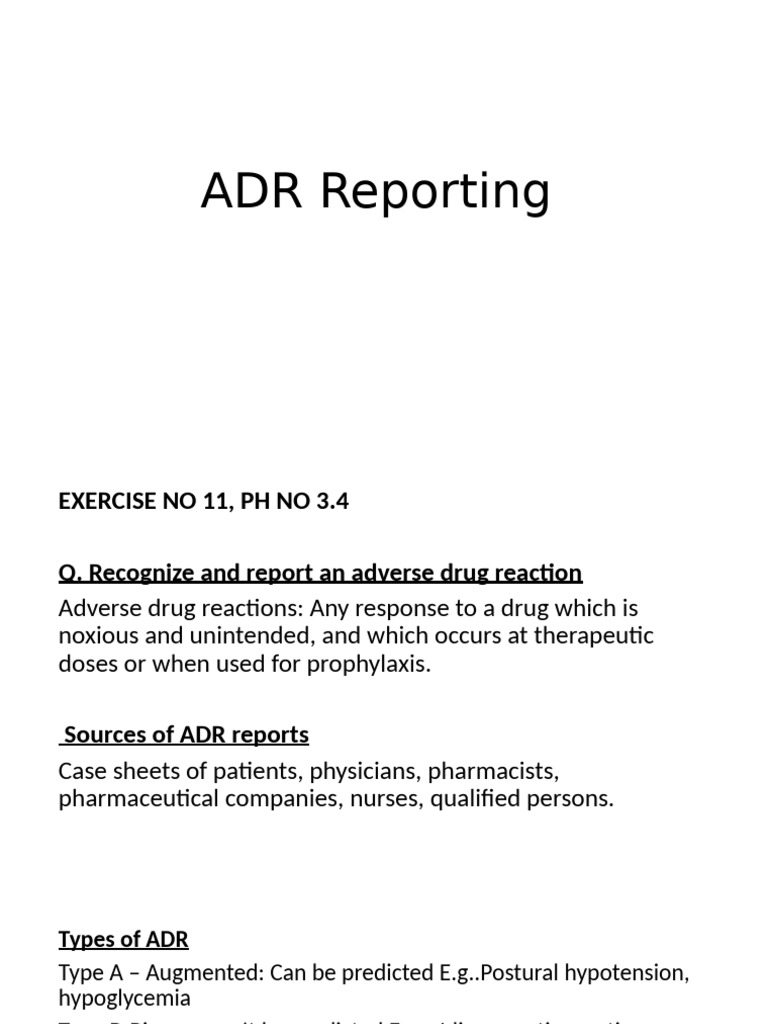 6. ADR Report Form | PDF | Pharmacovigilance | Risperidone