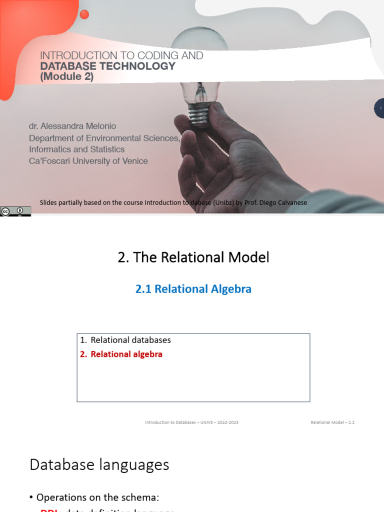 Lgebra | PDF | Relational Model | Sql