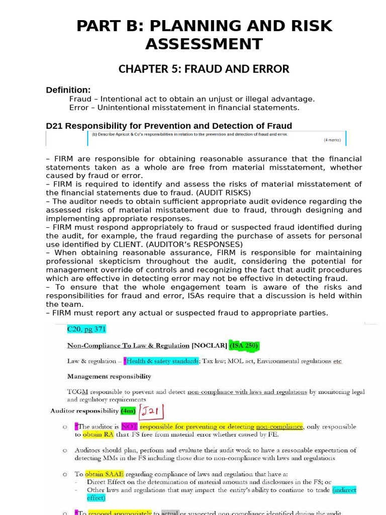 PART B_Importants | PDF | Audit | Business