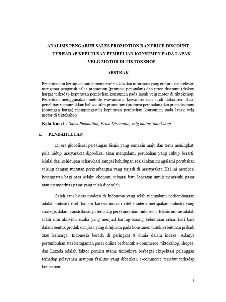 Jurnal Metlit | PDF | Bisnis