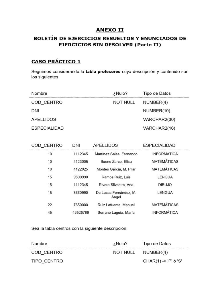UD9 - Anexo2 - Modificacion Borrado Datos | PDF