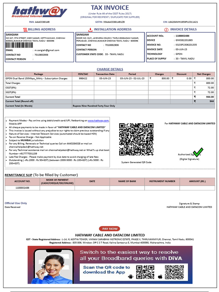 June 2023 | PDF | Payments | Invoice