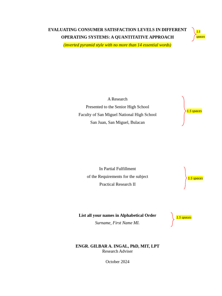 PR2 Research Format ENGRGILBAR | PDF | Qualitative Research | Citation