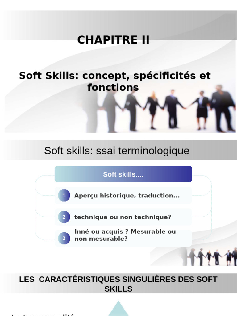 Chapitre 2 Soft Skills | PDF
