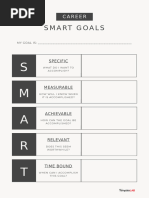 Development Plan Template Adapted From CIPD | PDF | Career & Growth ...