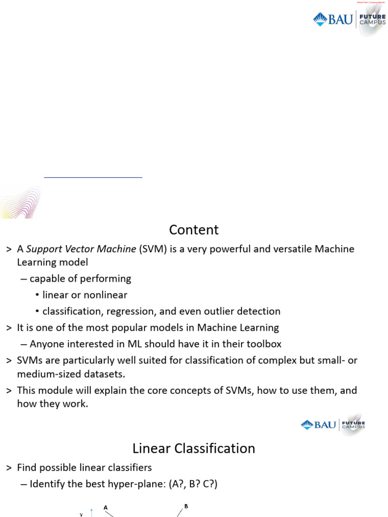 Ain3001 - 04 - Support - Vector.machines | PDF | Support Vector Machine | Statistical Classification
