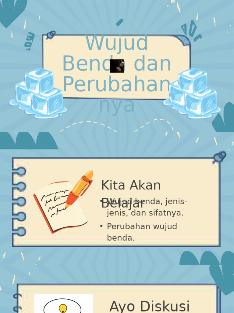 Wujud Benda Dan Perubahannya - 20241104 - 143656 - 0000 | PDF