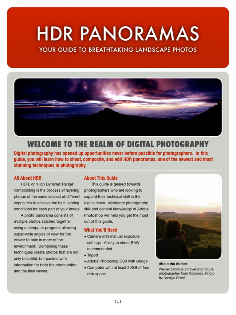 hdr_panoramas | PDF | Raw Image Format | Camera